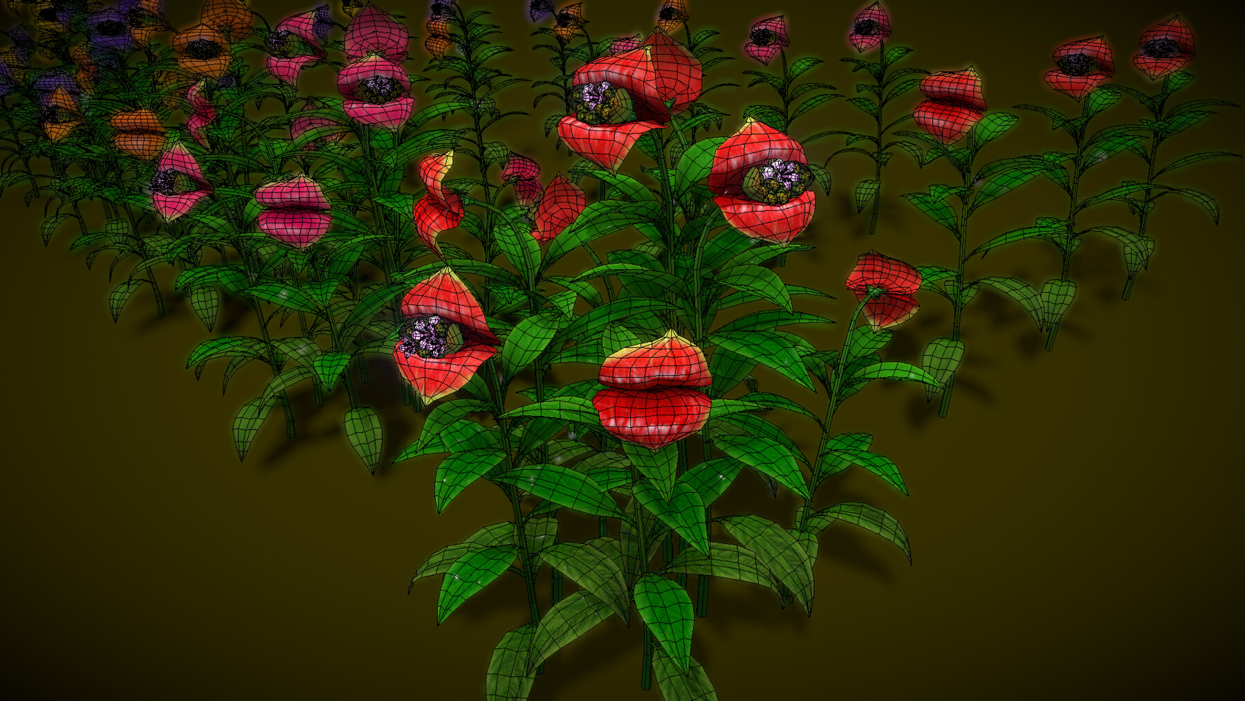 ArtStation - Flower Hookers Lips | Game Assets