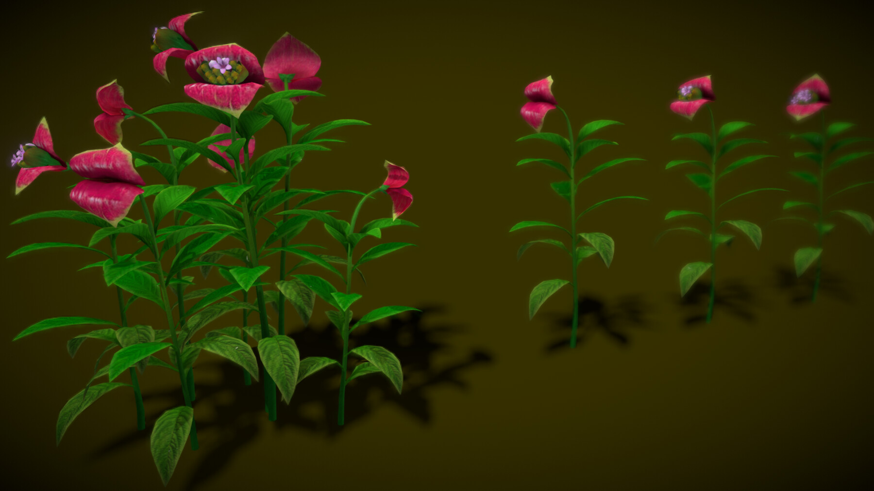 ArtStation - Flower Hookers Lips | Game Assets