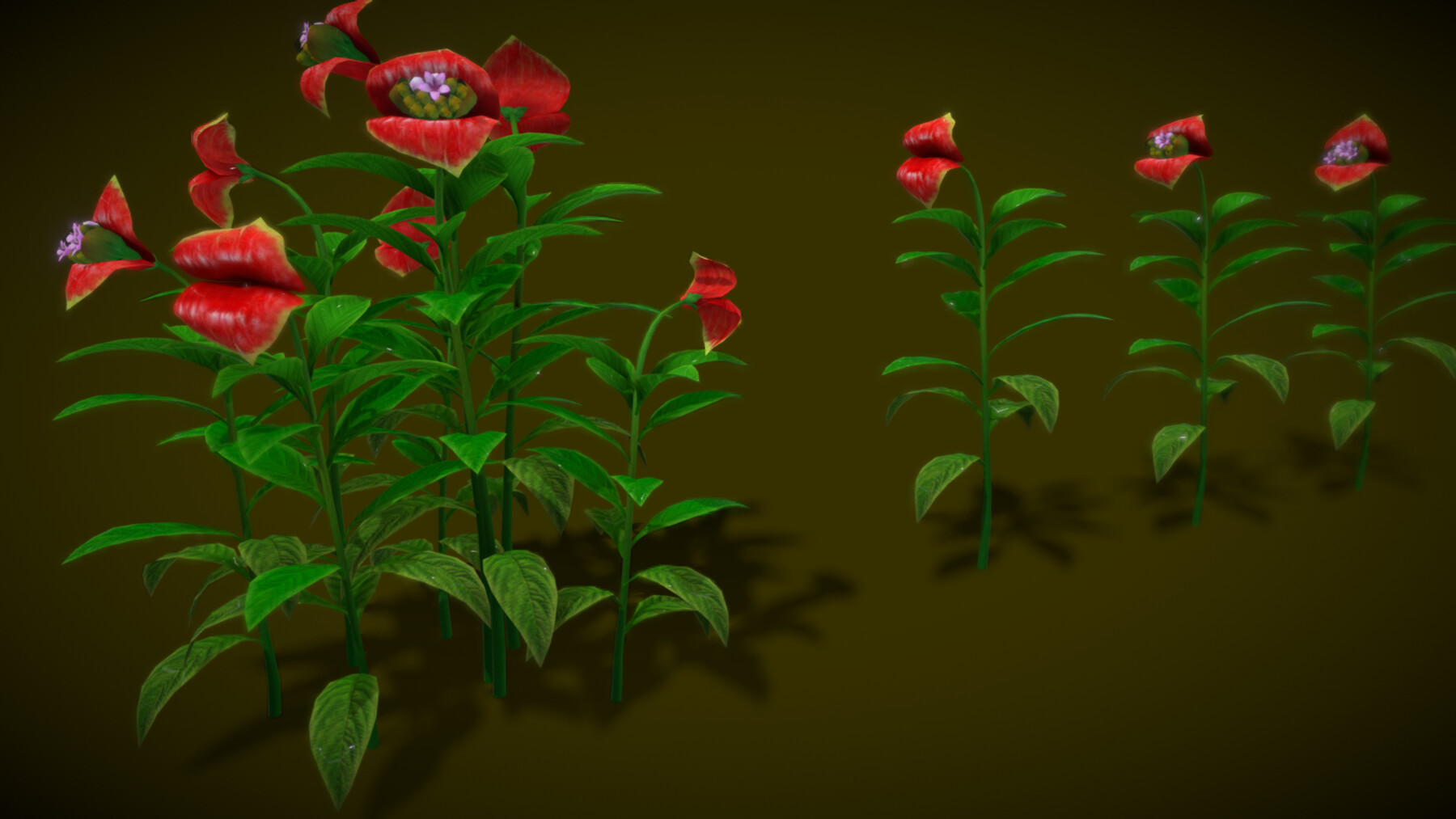 ArtStation - Flower Hookers Lips | Game Assets
