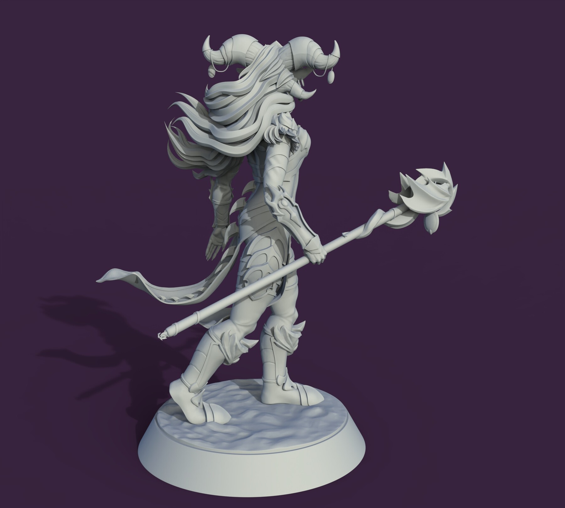 ArtStation - lextrasza World Of Warcraft STL pre supported | Resources
