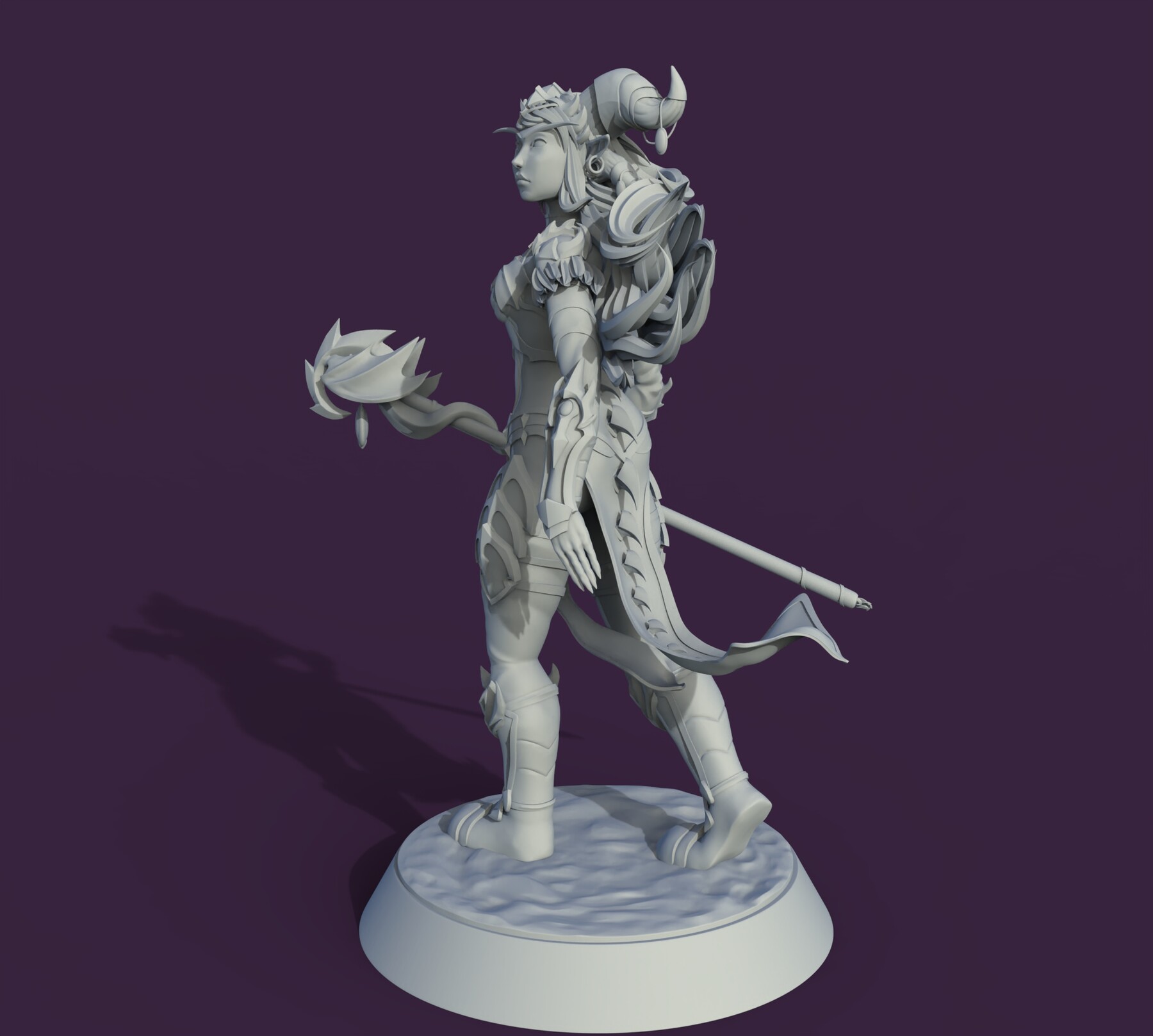 ArtStation - lextrasza World Of Warcraft STL pre supported | Resources
