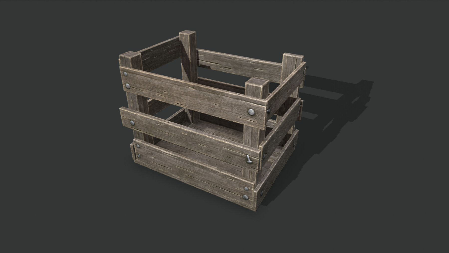 ArtStation - Wooden boxes | Game Assets