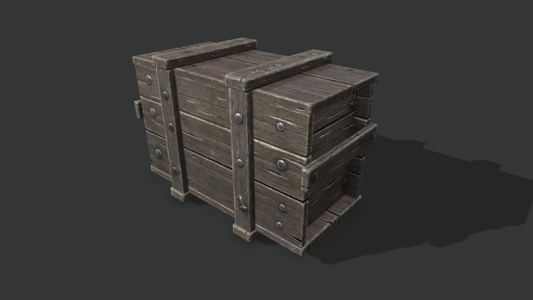 ArtStation - Wooden boxes | Game Assets