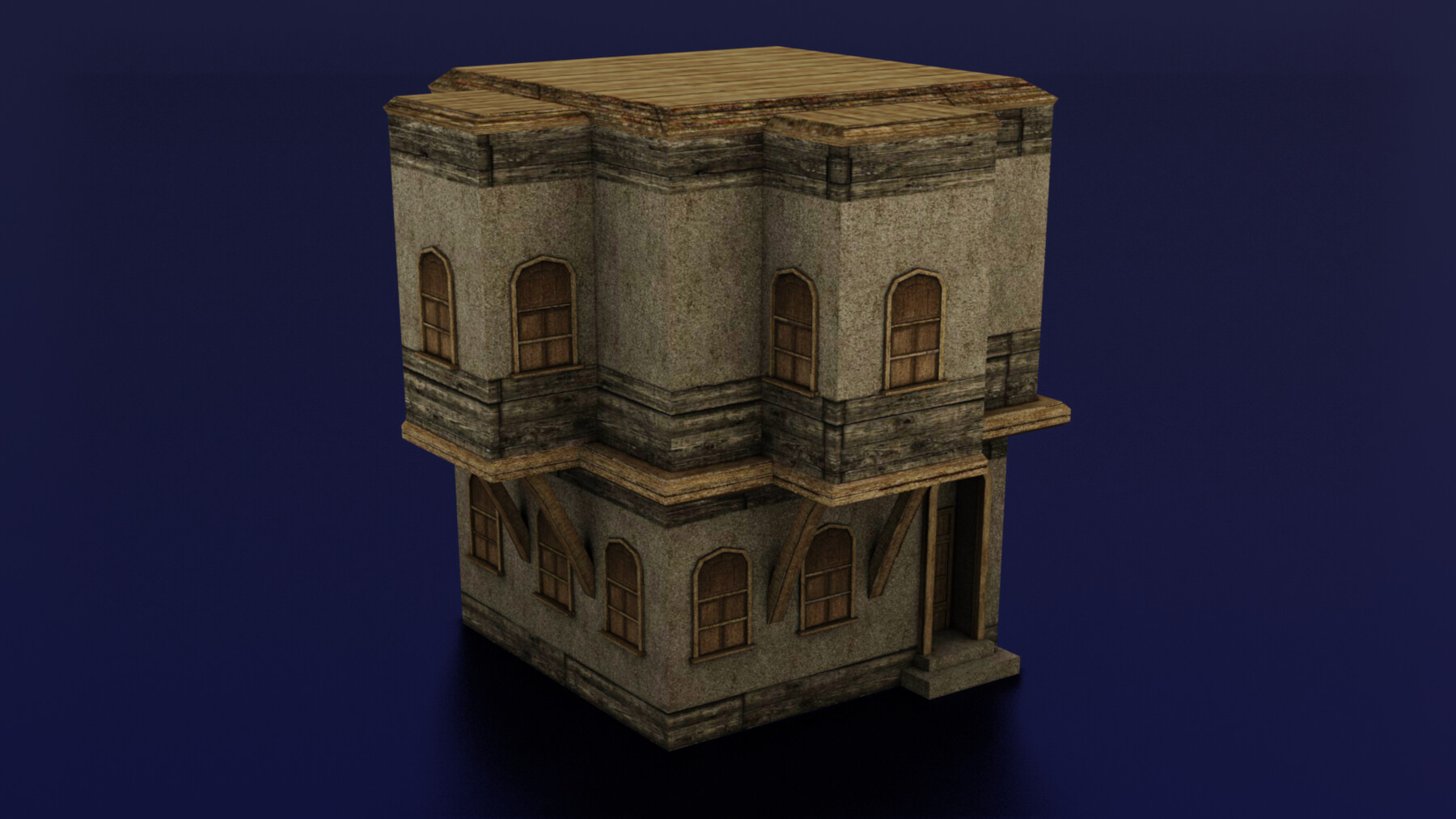 ArtStation - BUILDING LOW POLY GAMEREADY | Game Assets