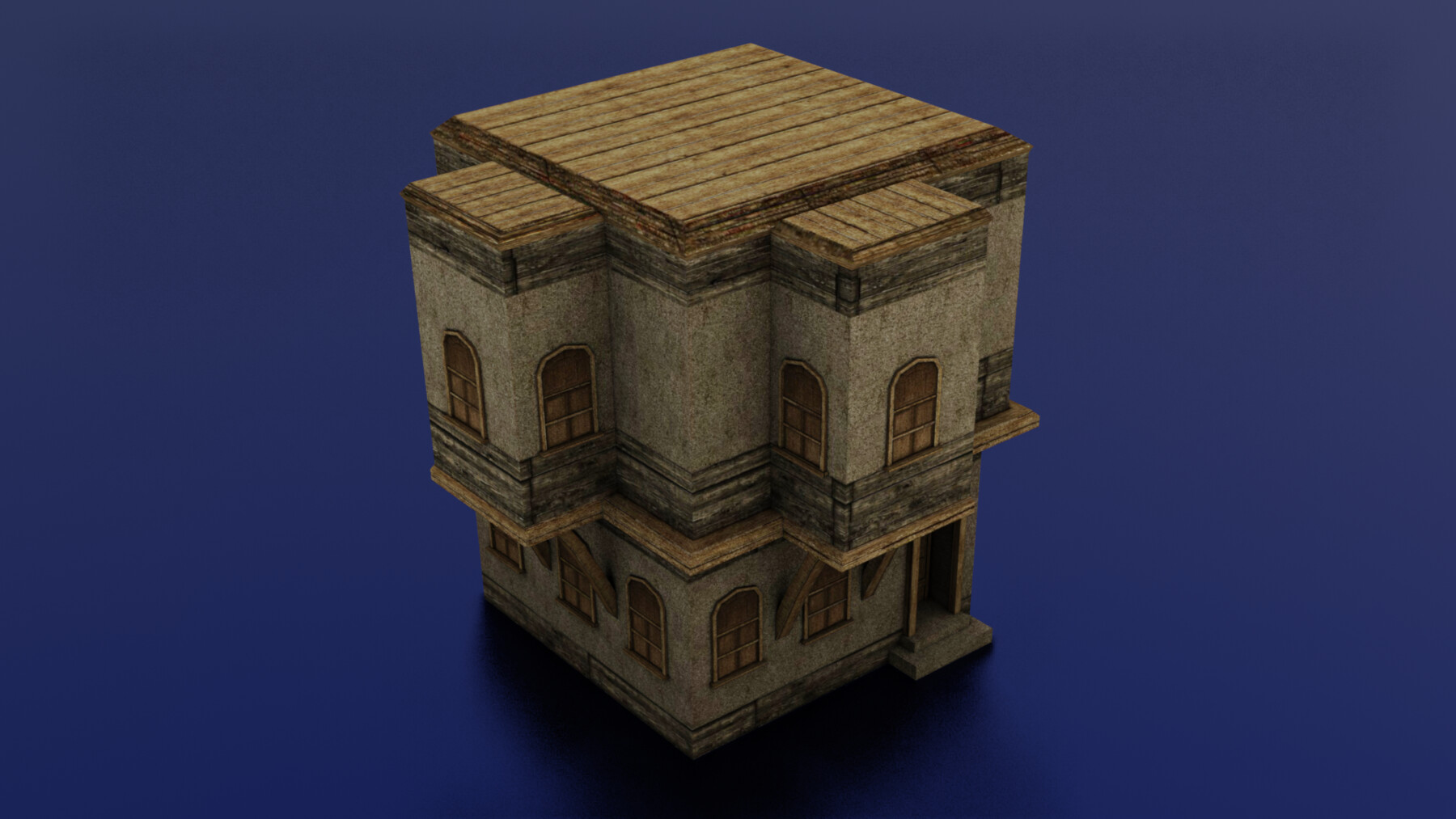 ArtStation - BUILDING LOW POLY GAMEREADY | Game Assets