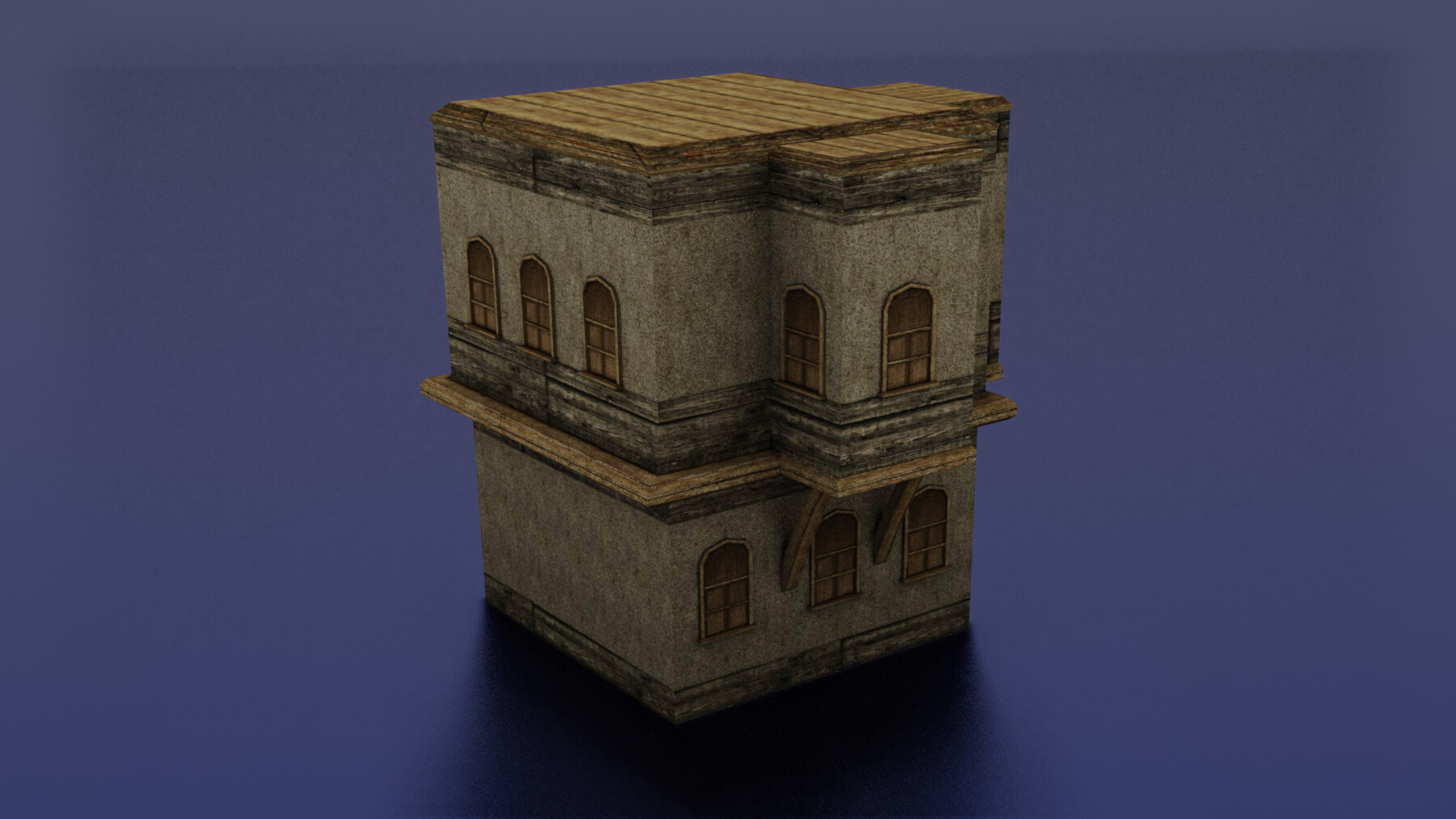 ArtStation - BUILDING LOW POLY GAMEREADY | Game Assets