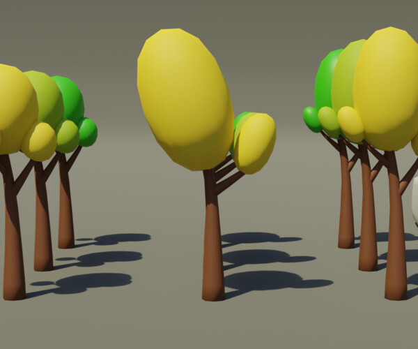 ArtStation - Stylized Low-Poly Environment Pack | Game Assets