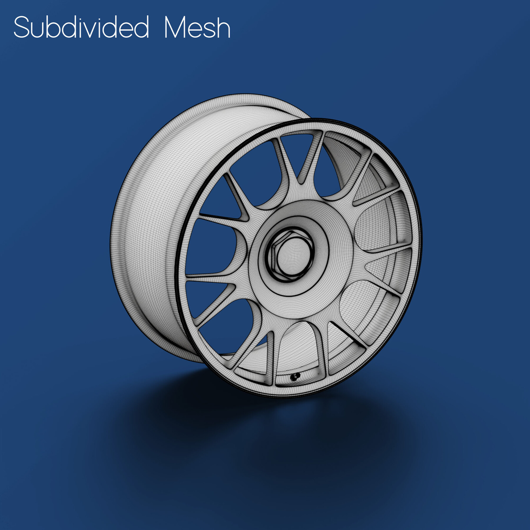 ArtStation - Rotiform TUF-R (Option 1) Rim/Wheel 3D Model | Resources