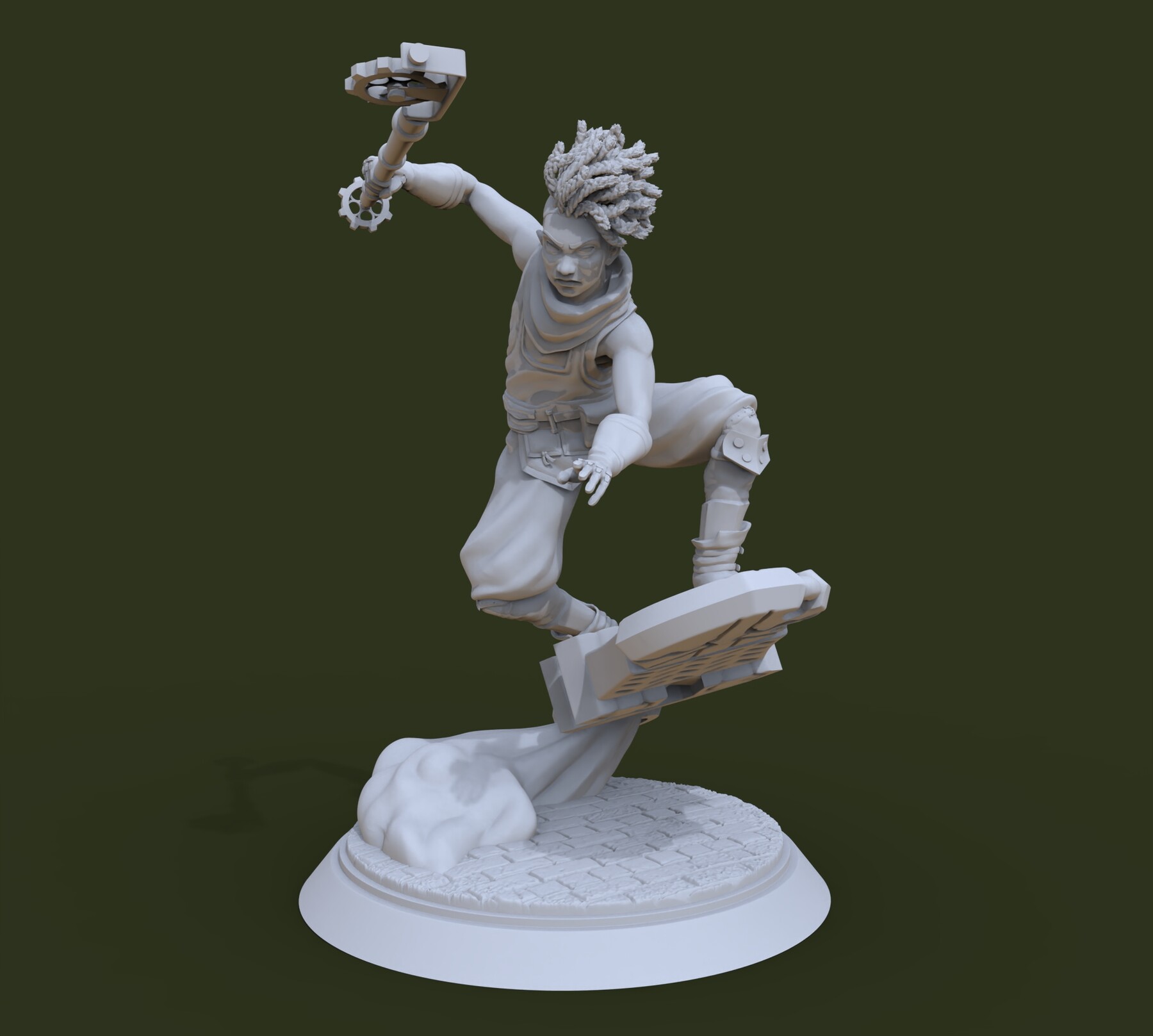 ArtStation - Ekko Arcane STL pre supported | Resources