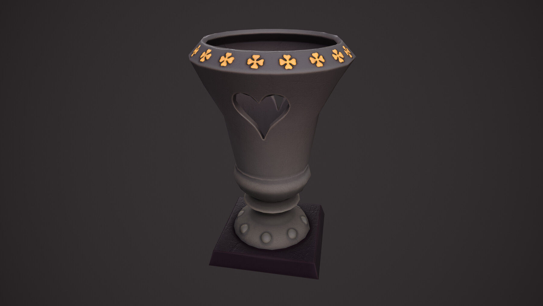 ArtStation - Flowerpot big | Game Assets