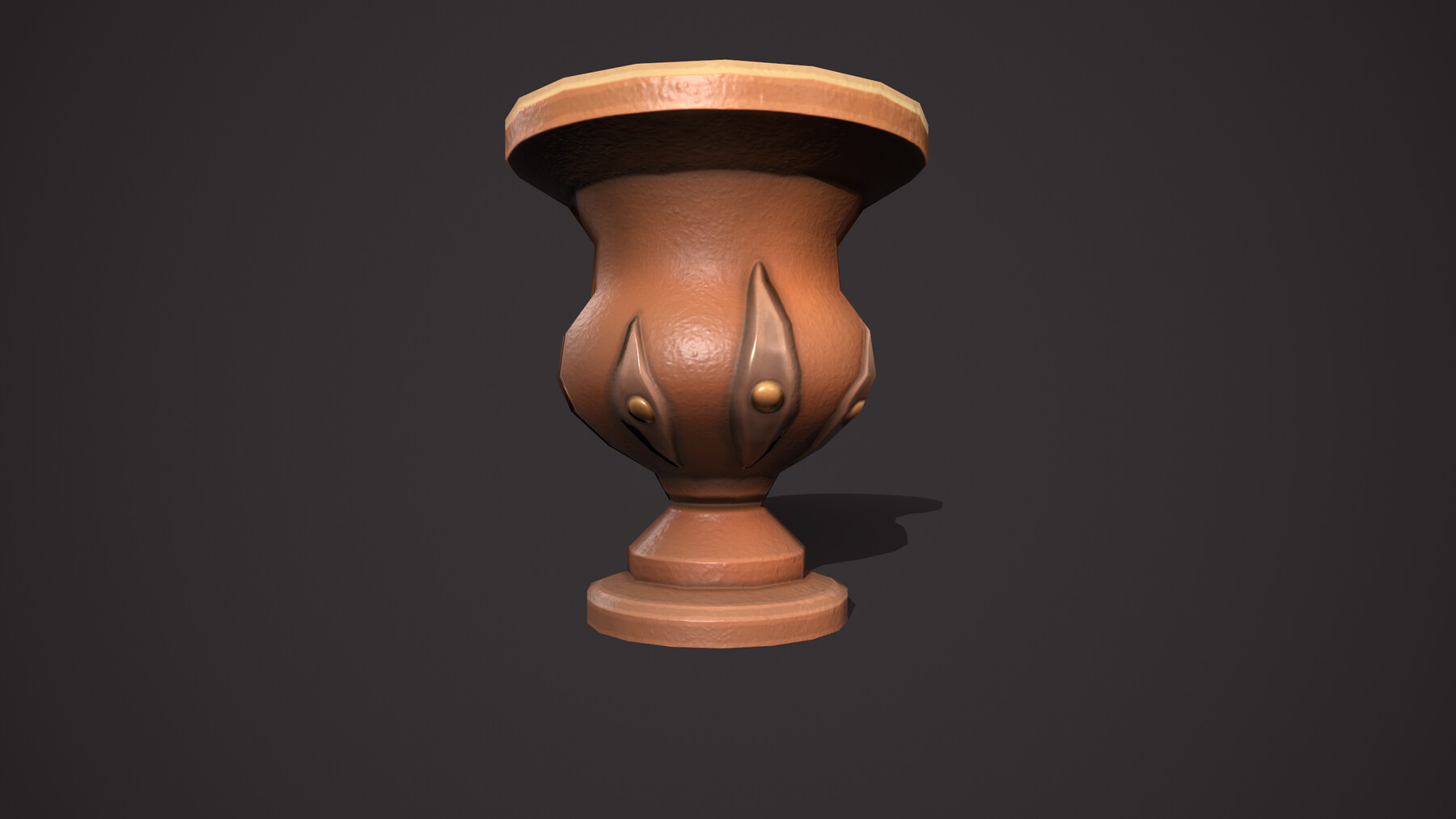ArtStation - Flowerpot small | Game Assets