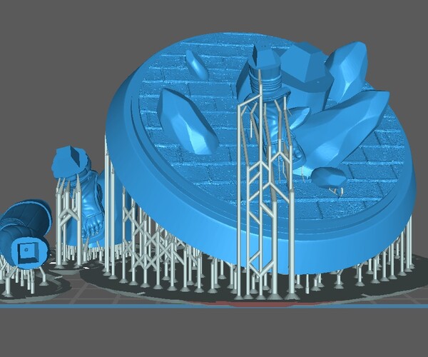 ArtStation - Zeri League of Legends STL pre supported | Resources