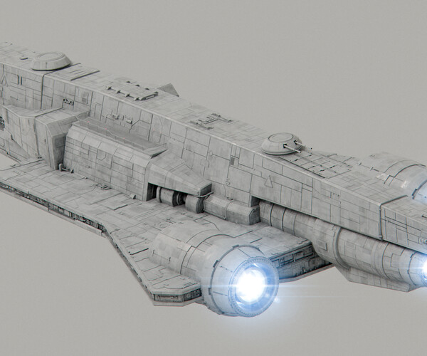 ArtStation - Gozanti-class Imperial Cruiser - Star Wars | Resources