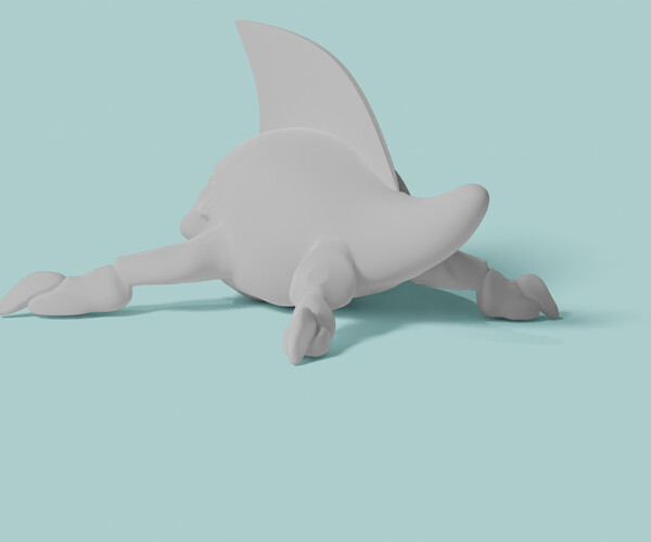 ArtStation - DIGIMON: BETAMON STL (3D PRINTING) | Resources