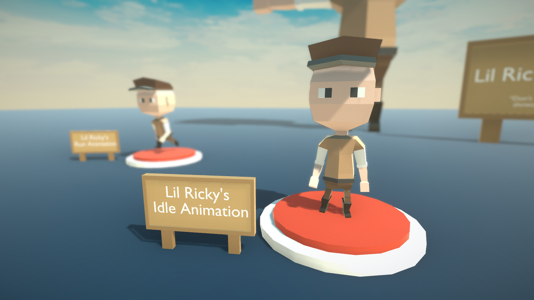 ArtStation - 3D Low Poly Characters Pack Of 3 - Marty, Lil Ricky, Jacob ...