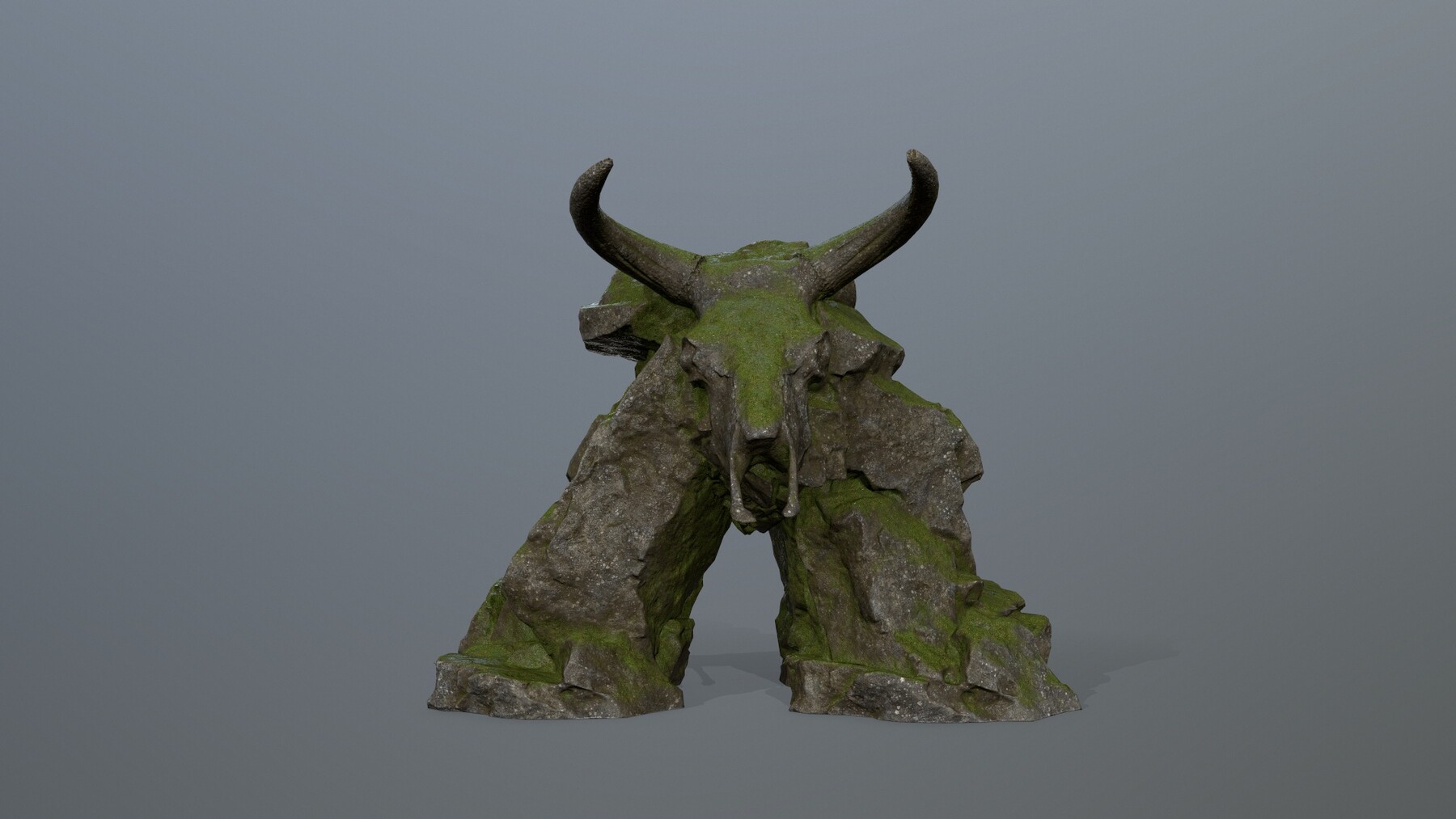 ArtStation - skull gate | Game Assets