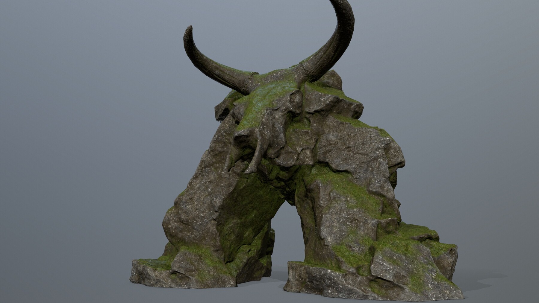 ArtStation - skull gate | Game Assets