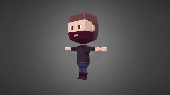 ArtStation - 3D Low Poly Characters Pack Of 5 - Marty, Lil Ricky, Jacob ...