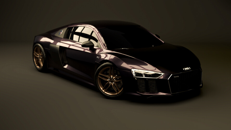 ArtStation - Audi R8 V10 | Resources