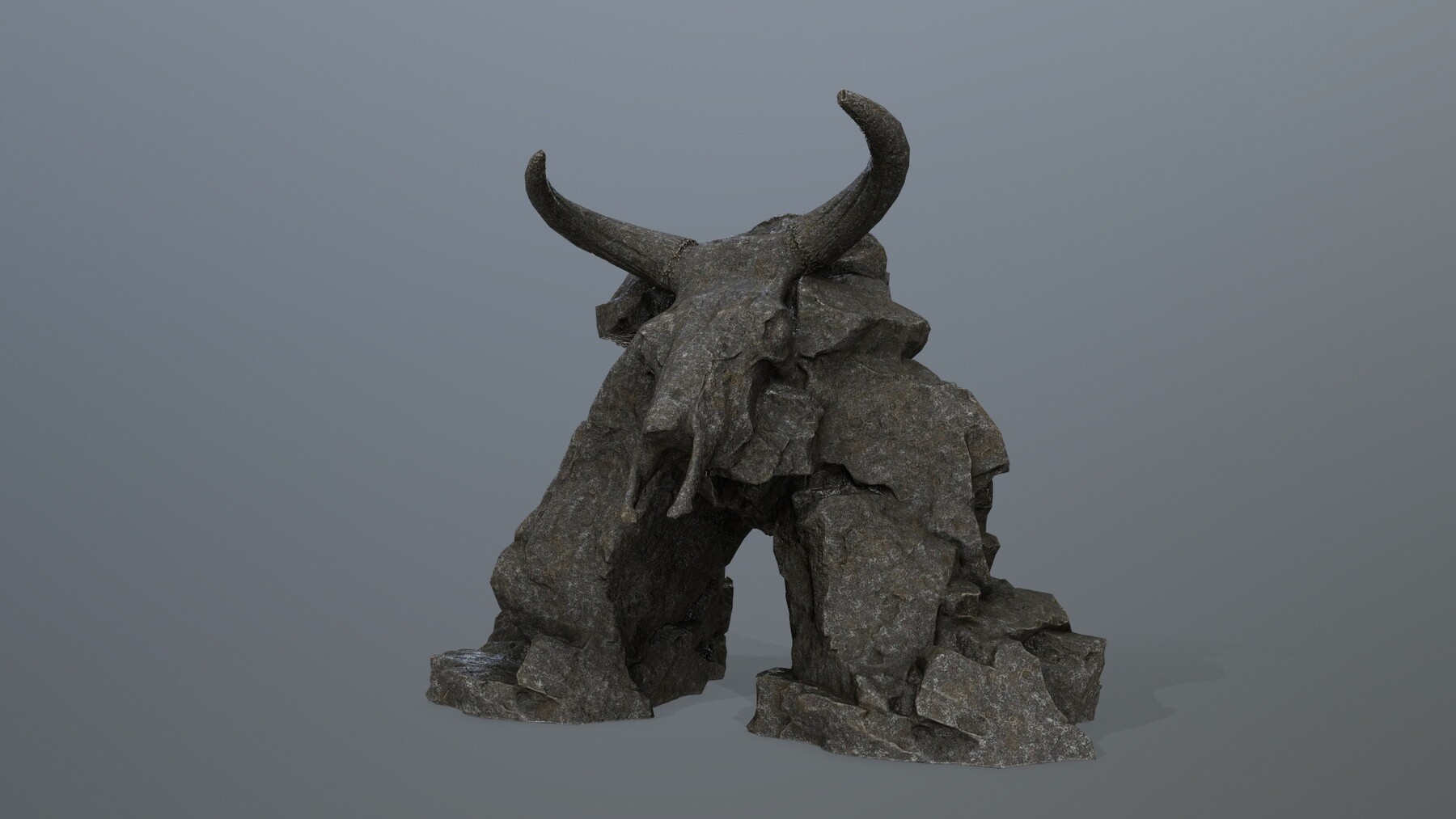 ArtStation - skull gate | Game Assets