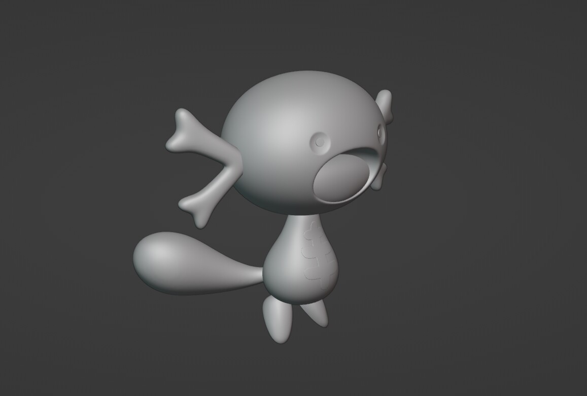 ArtStation - Paldean Wooper - 3D print | Resources