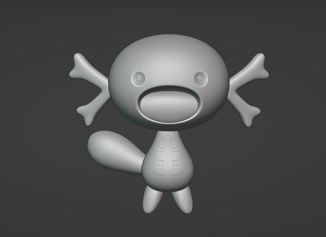 ArtStation - Paldean Wooper - 3D print | Resources