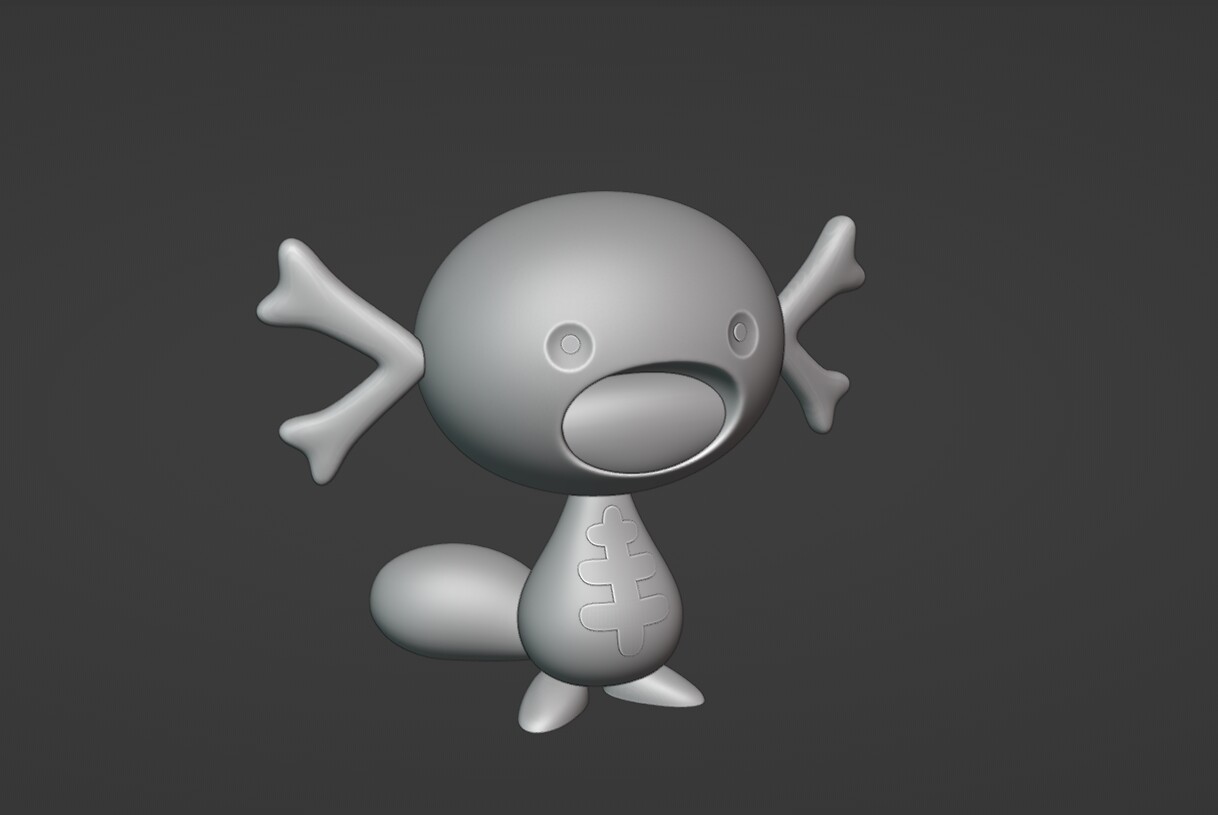 ArtStation - Paldean Wooper - 3D print | Resources