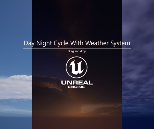 ArtStation - UE5 Dynamic Weather System | Resources