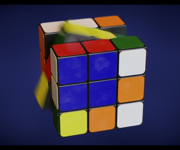 ArtStation - Rubik's cube animation | Resources