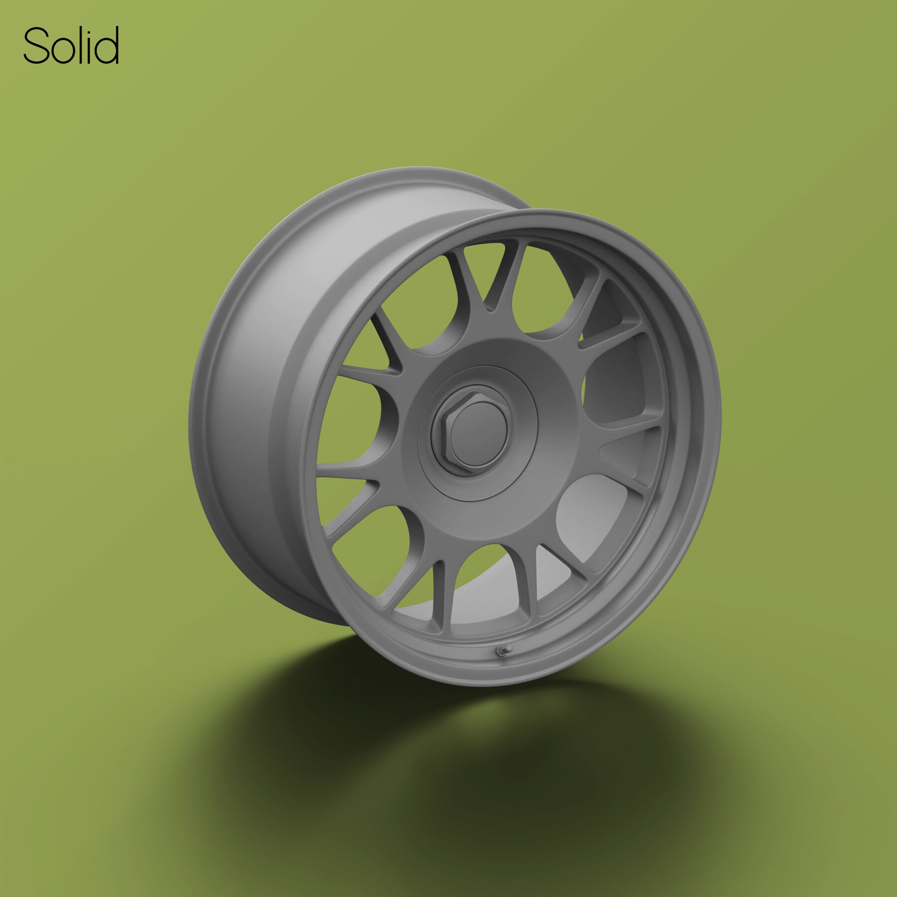 ArtStation - Rotiform TUF-R (Option 3) Rim/Wheel 3D Model | Resources