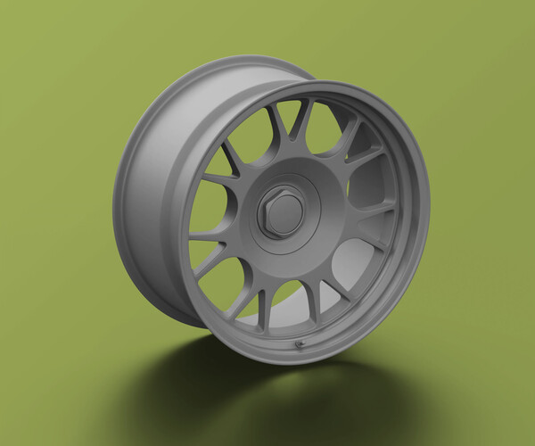 ArtStation - Rotiform TUF-R (Option 3) Rim/Wheel 3D Model | Resources