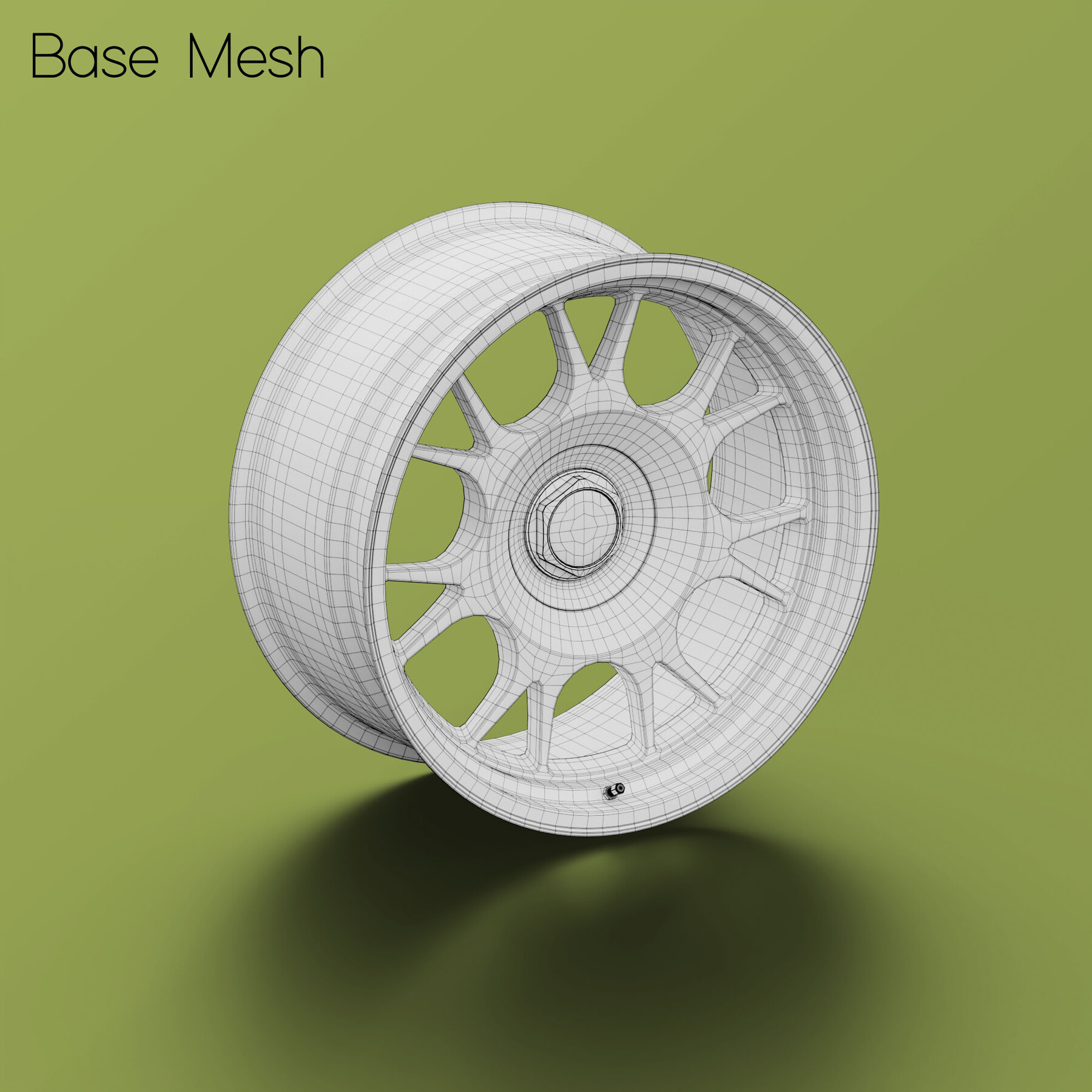 ArtStation - Rotiform TUF-R (Option 3) Rim/Wheel 3D Model | Resources