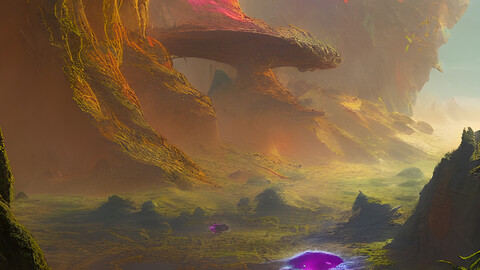 ArtStation - Alien Landscape | Artworks