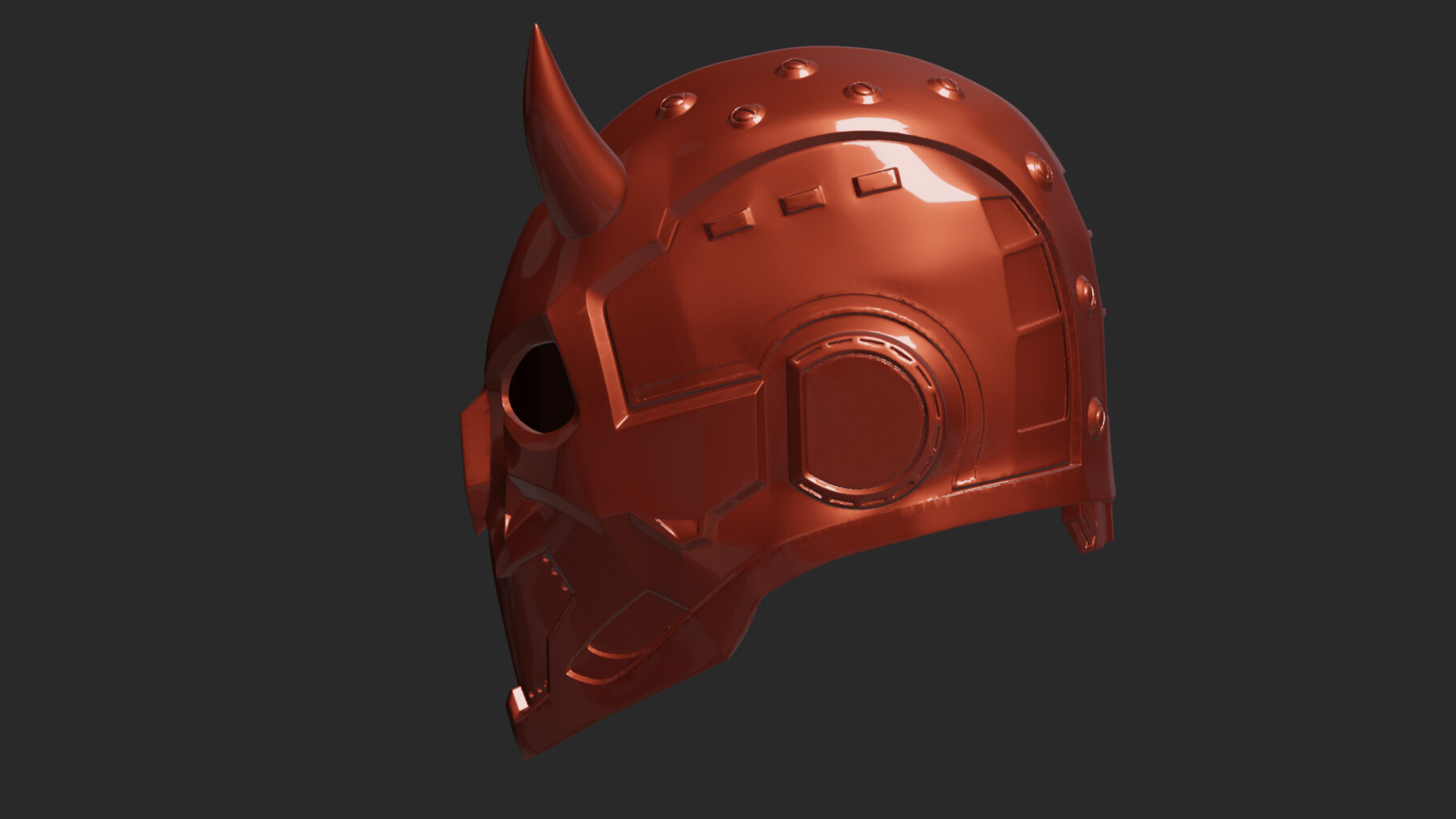 ArtStation - Printable Cyber Demon Helmet (STL) | Resources