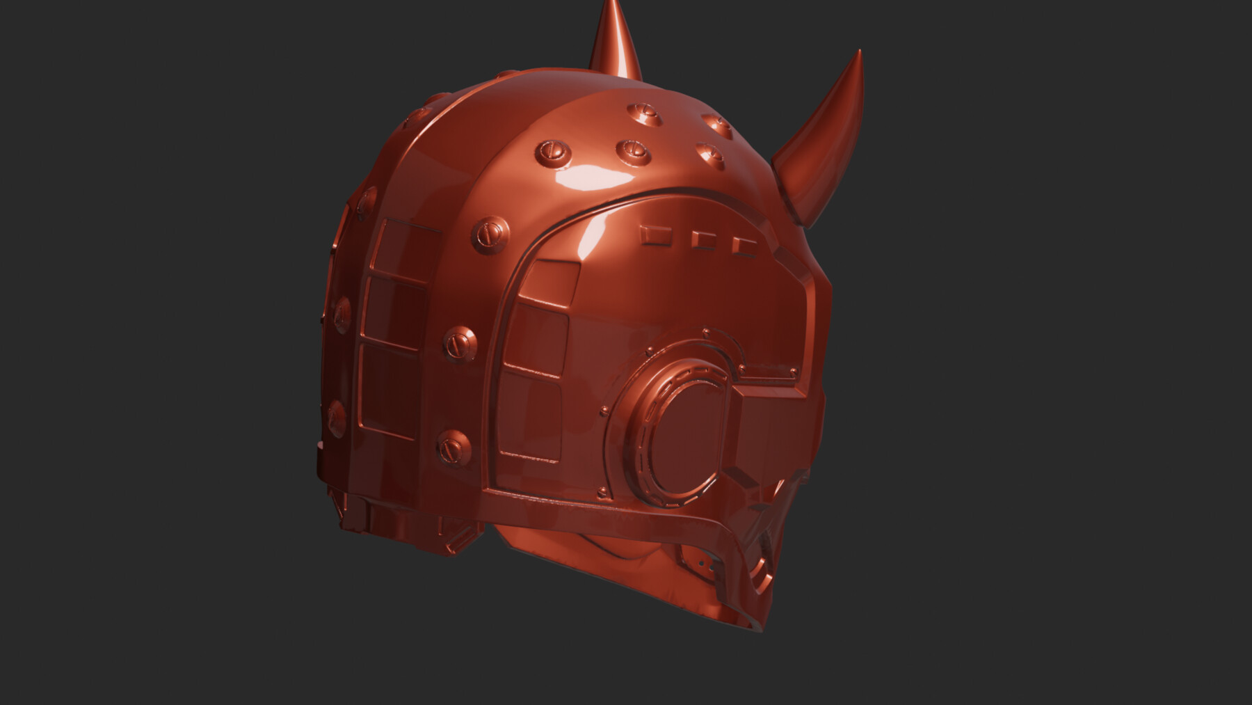 ArtStation - Printable Cyber Demon Helmet (STL) | Resources