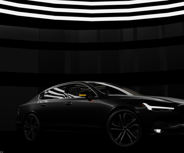 ArtStation - Volvo S90 (Extended) End Series With Studio Setup (Inside ...