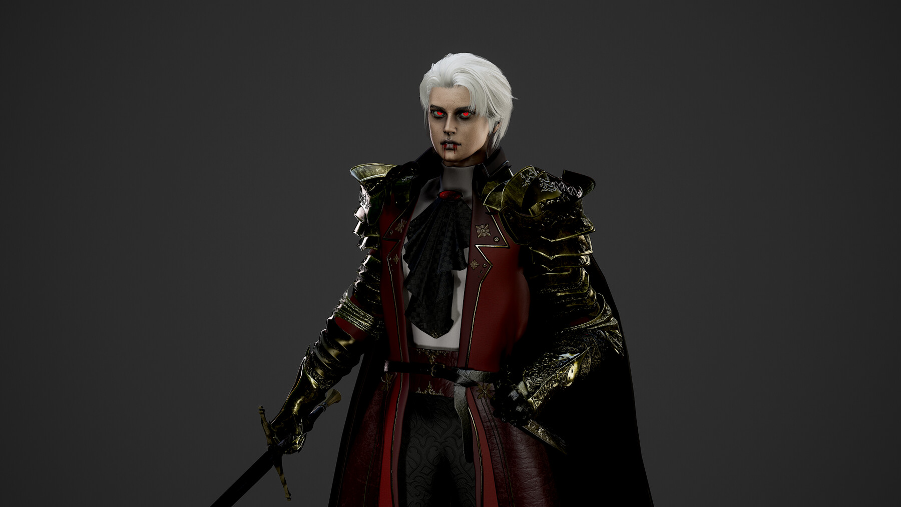 ArtStation - Vampire Knight Dracula | Game Assets