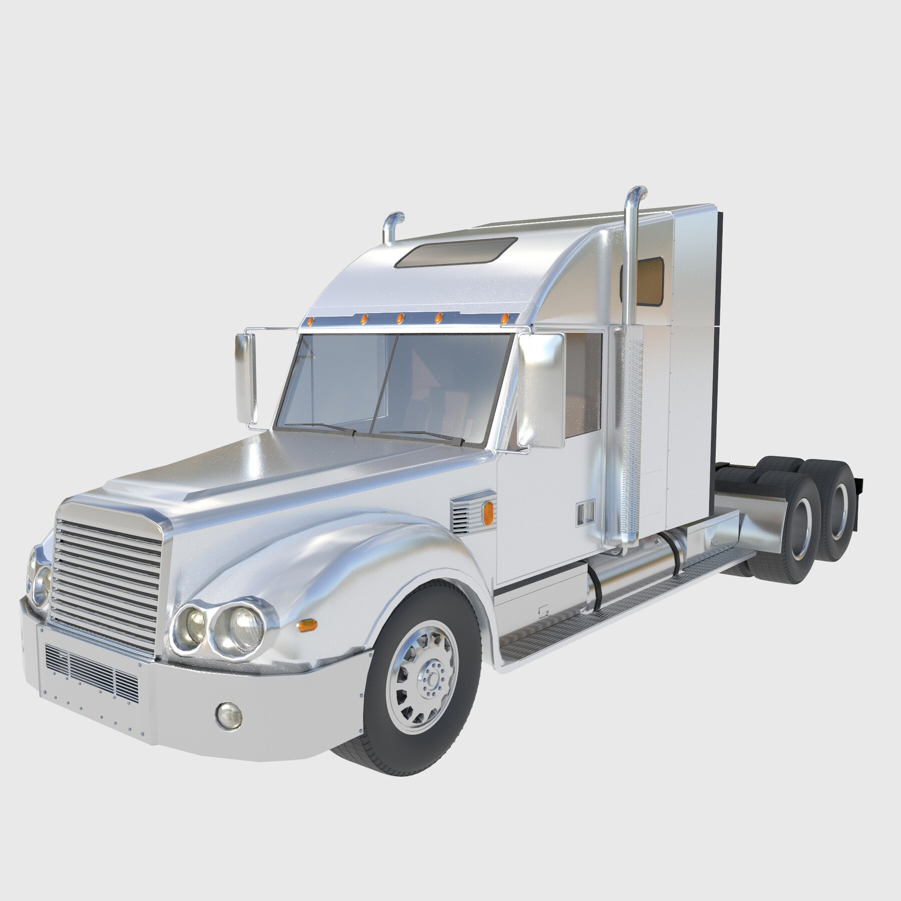 ArtStation - Freightliner Coronado | Game Assets