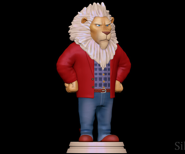 ArtStation - Clay Calloway - Sing 2 3D print model | Resources