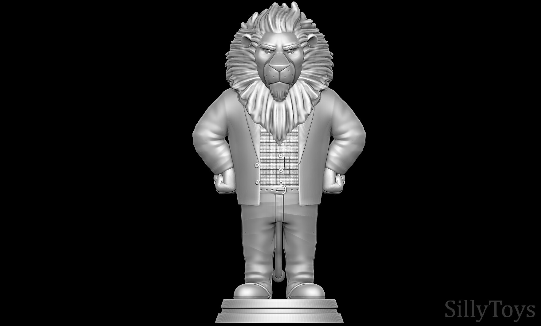 ArtStation - Clay Calloway - Sing 2 3D print model | Resources