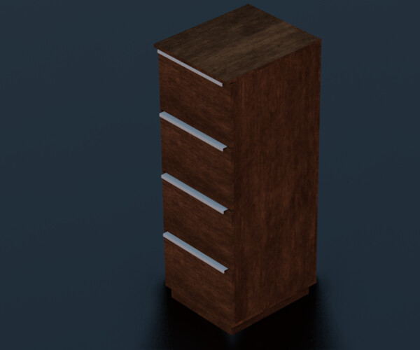 ArtStation - WOODEN DRAWER LOW POLY GAMEREADY | Game Assets