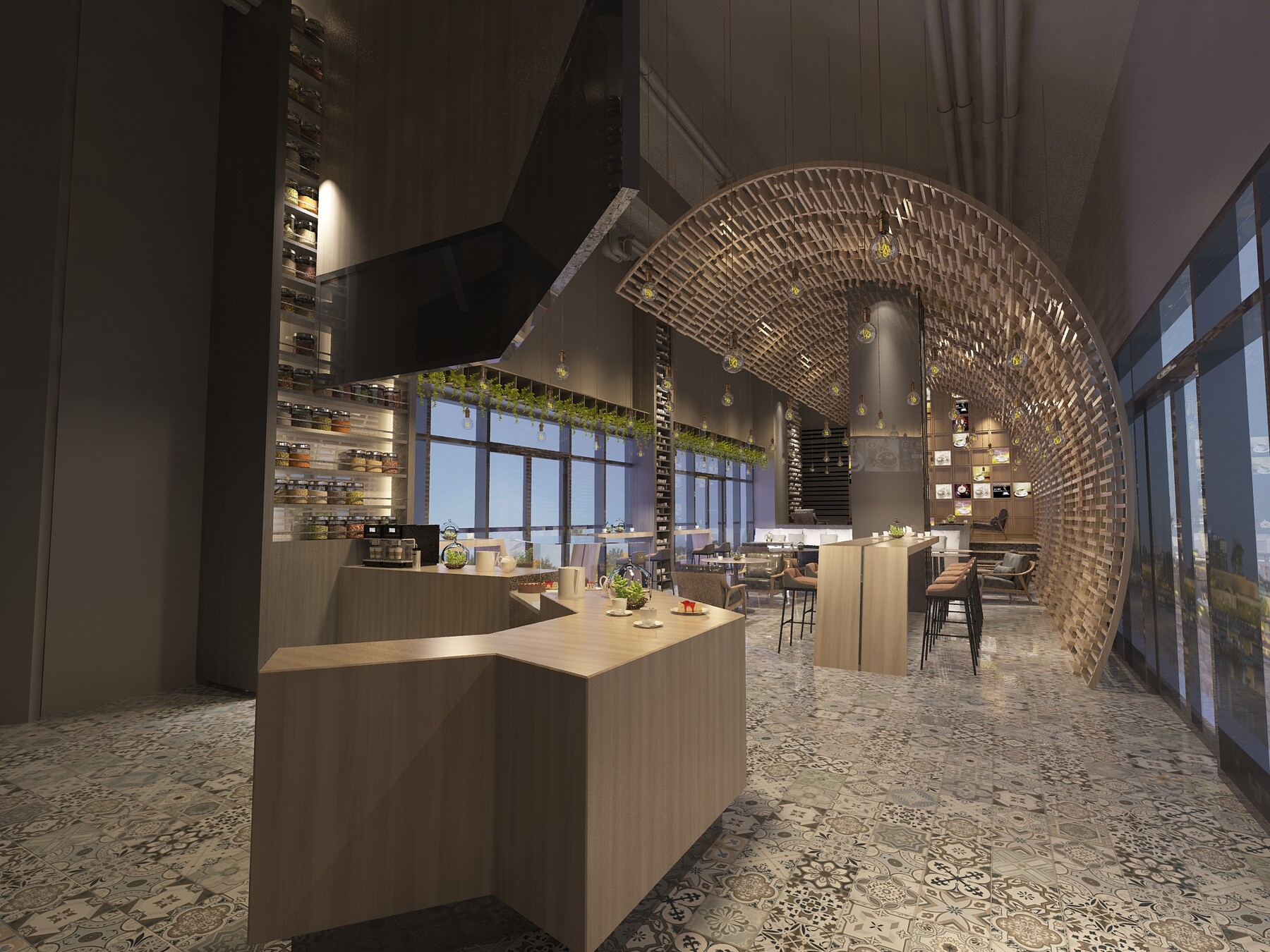 ArtStation - Coffee Shop - Restaurant - 009 | Resources