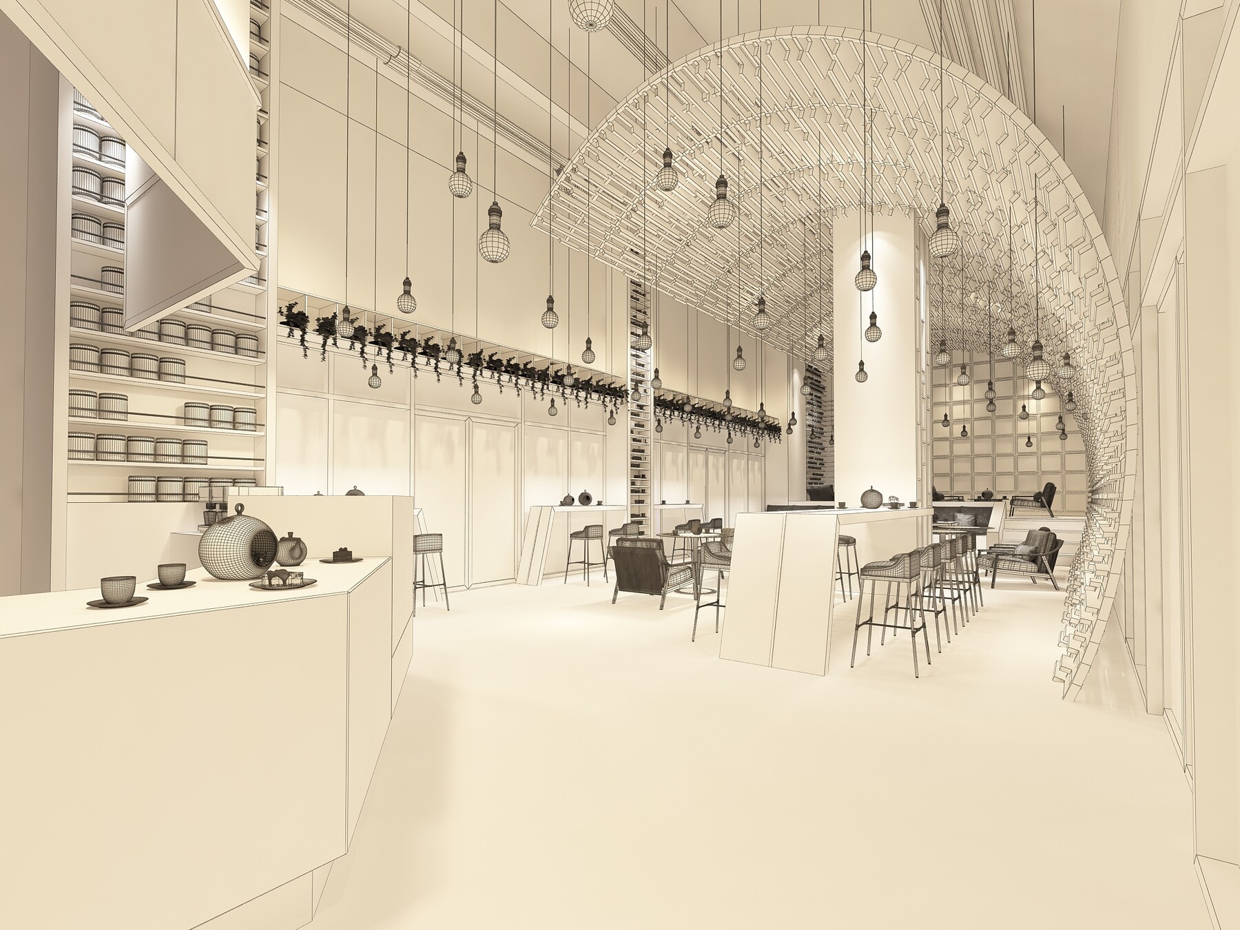 ArtStation - Coffee Shop - Restaurant - 009 | Resources