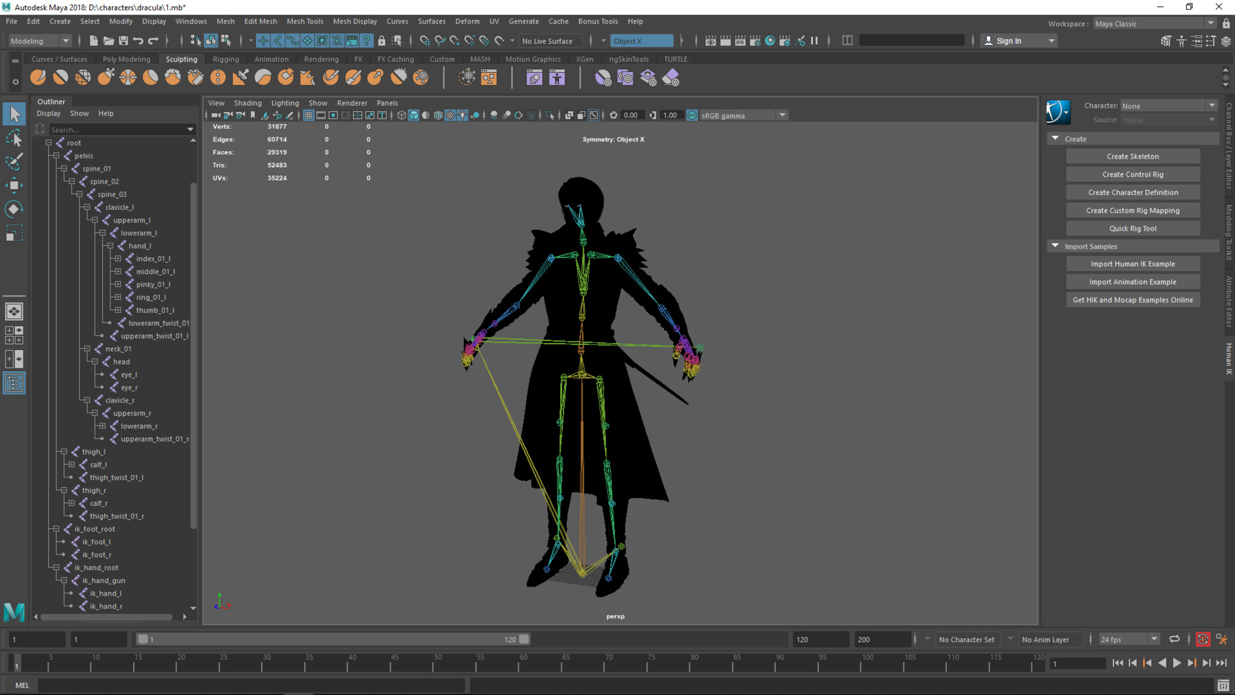 ArtStation - Vampire Knight Dracula | Game Assets