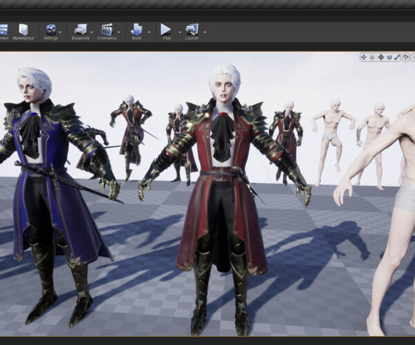 ArtStation - Vampire Knight Dracula | Game Assets