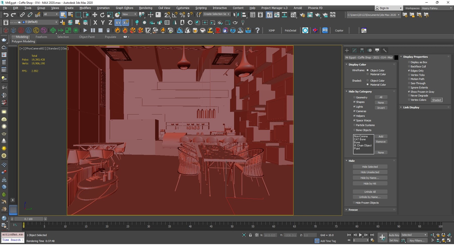 ArtStation - Coffee Shop - Restaurant - 014 | Resources