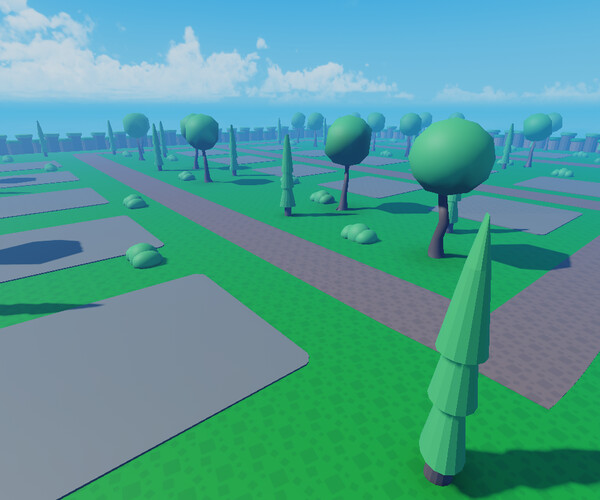 ArtStation - Neighborhood ( 2k Robux ) | Game Assets