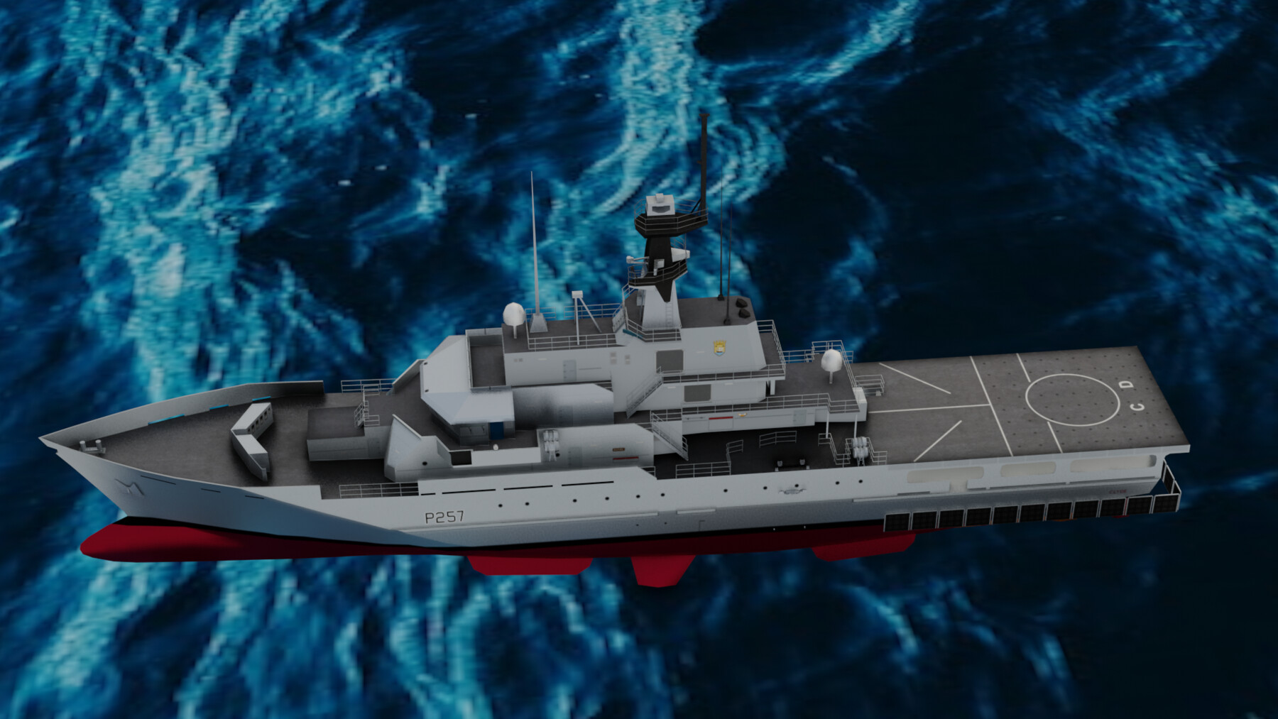 ArtStation - HMS CYCLE SHIP LOW POLY GAME READY | Game Assets