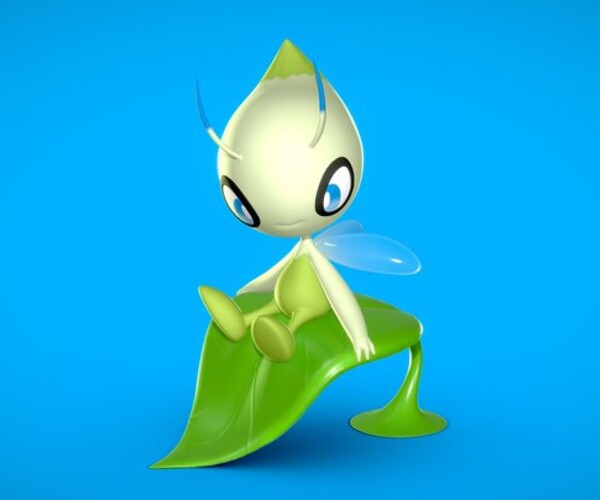 ArtStation - Celebi - 3D print | Resources
