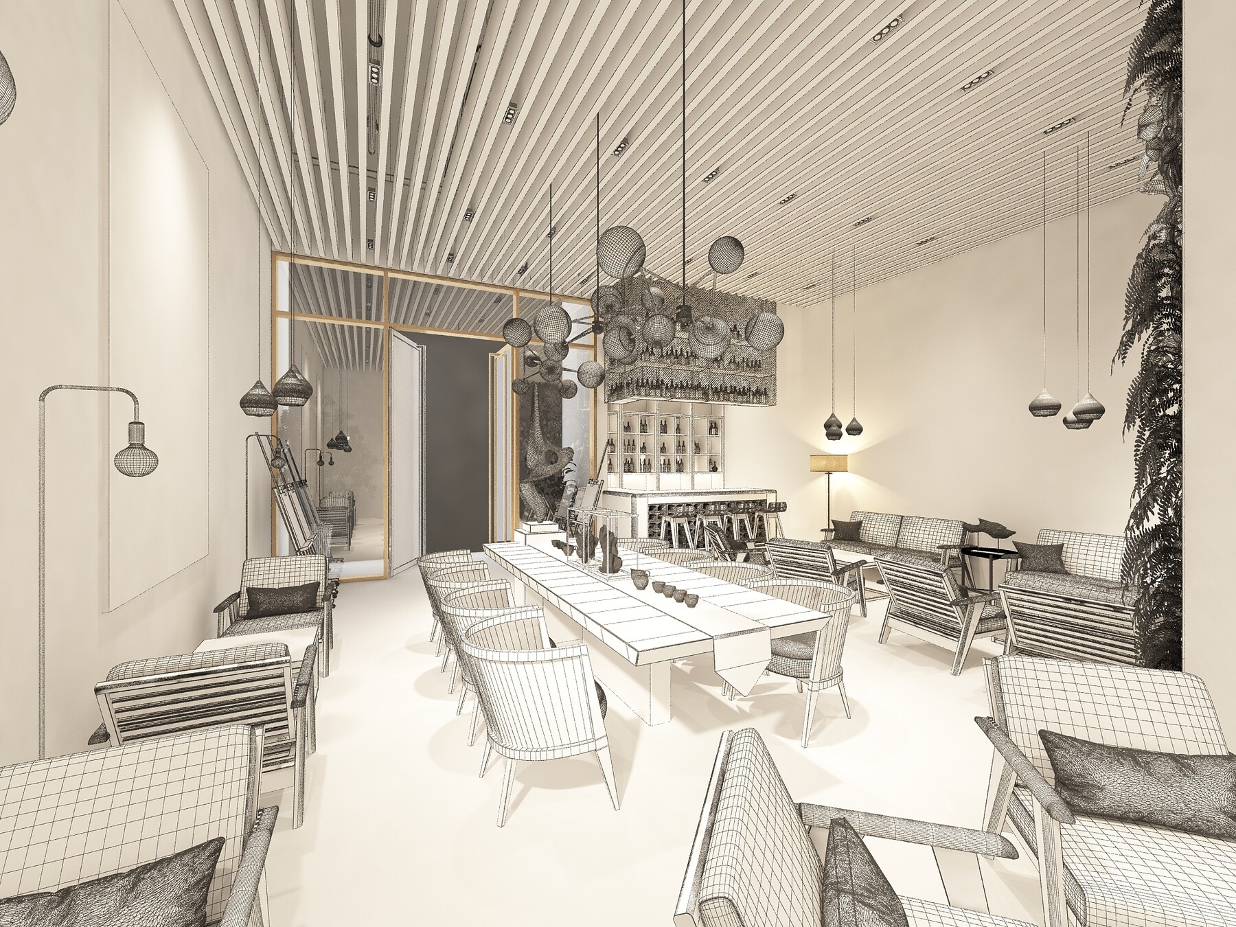 ArtStation - Coffee Shop - Restaurant - 025 | Resources